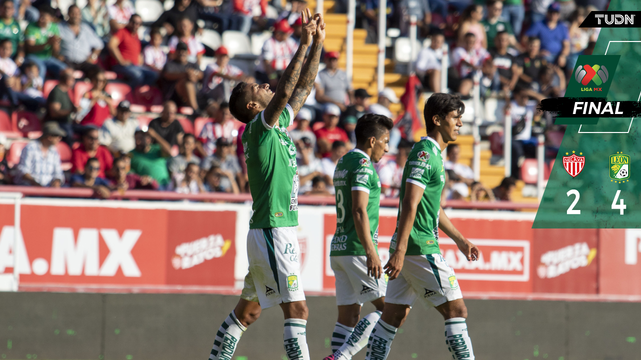 ¡Indomable! León vence a Necaxa con triplete de Ismael Sosa | TUDN Liga ...
