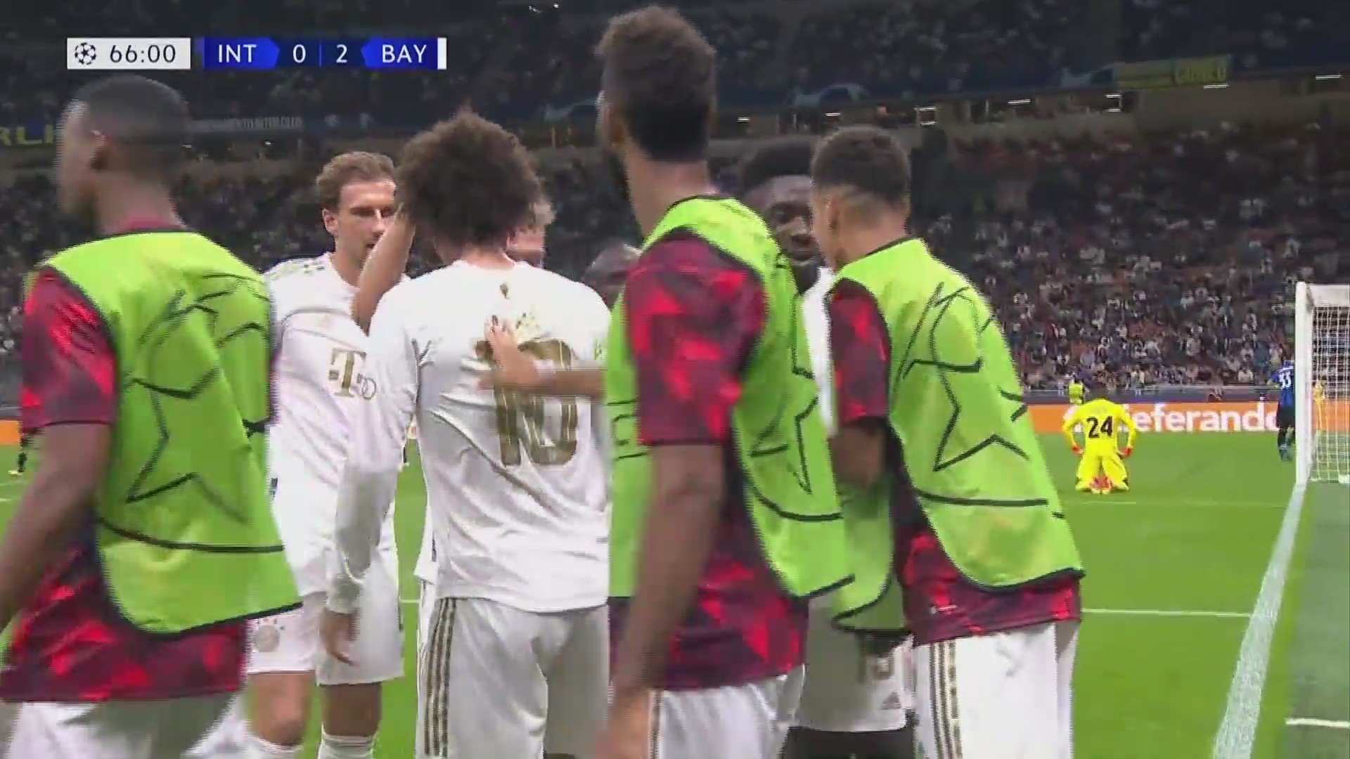 ¡Destrozan la defensa! Sané y Coman provocan el 0-2 para el Bayern ...