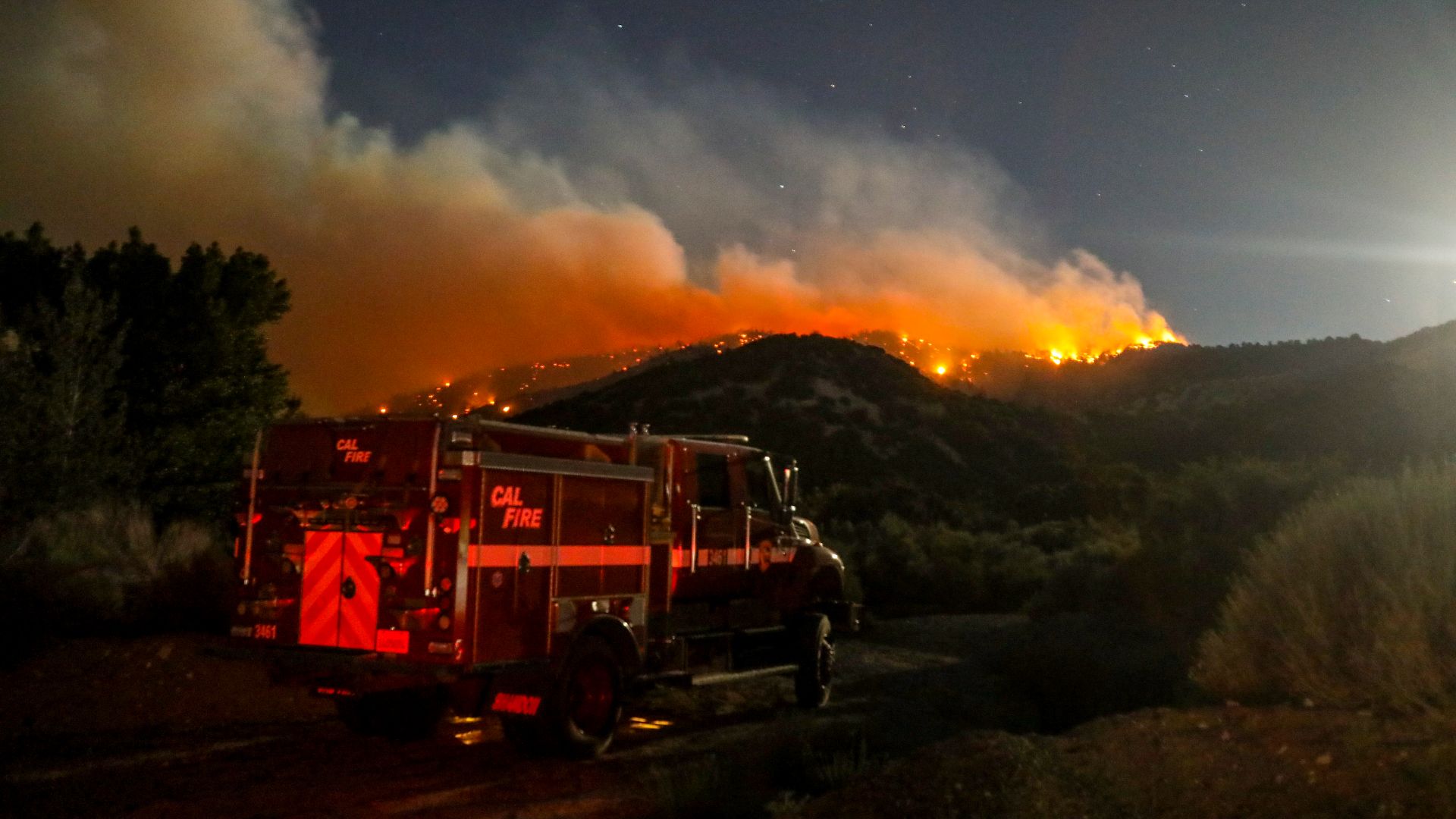 Un millón de acres en cinco estados han sido devorados por las llamas ...