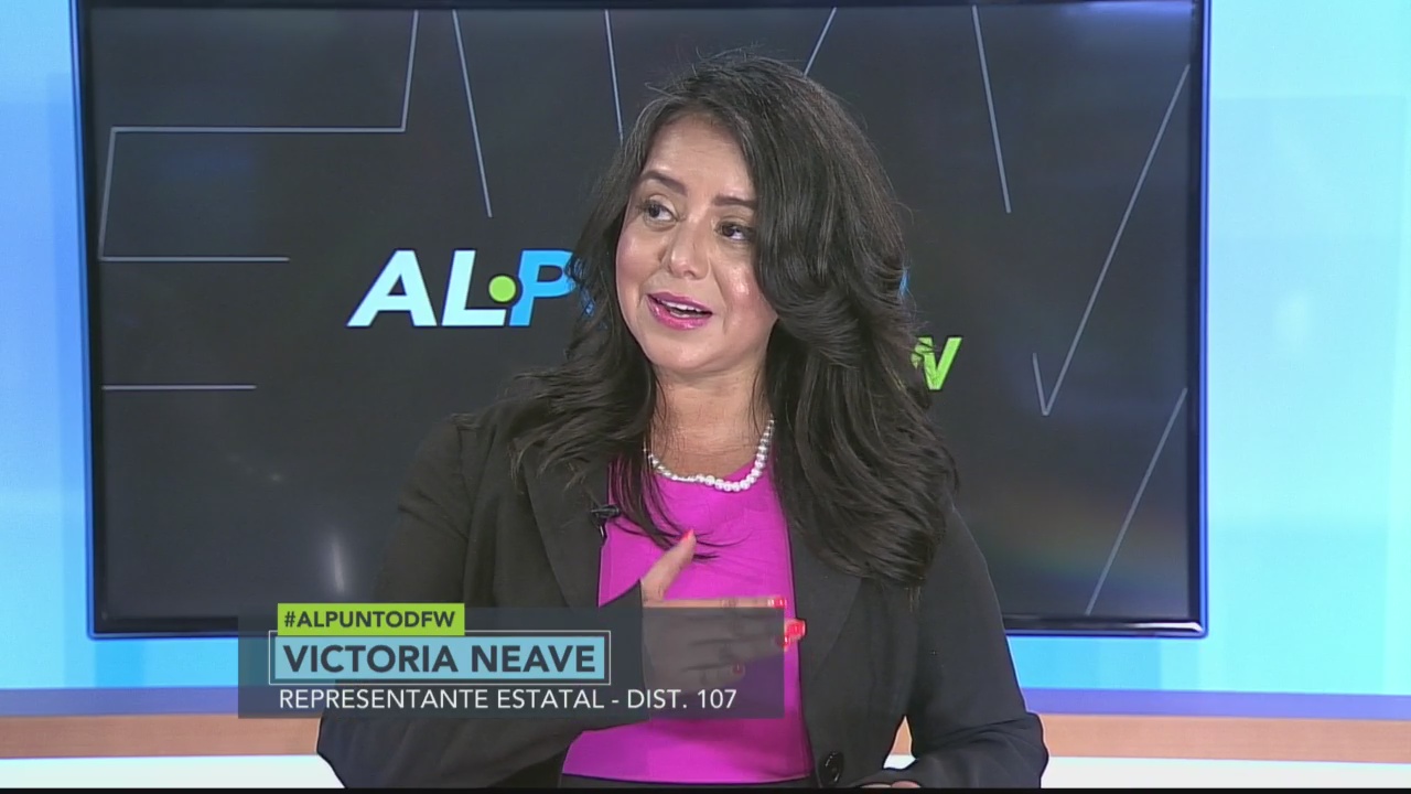 Al Punto DFW: Victoria Neave | Video | Univision 23 Dallas Ft. Worth ...