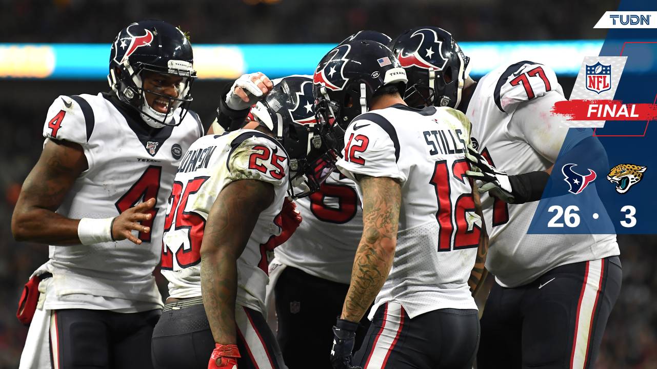Se imponen los Texans en Wembley | TUDN National Football League | TUDN