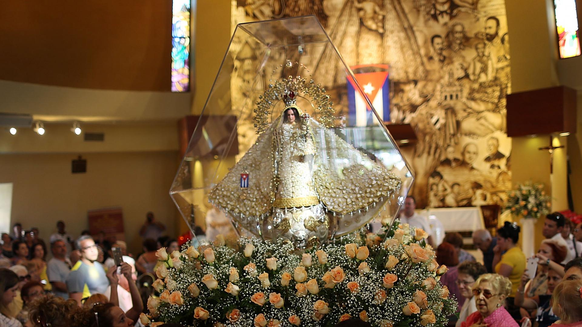 Homenaje a la Virgen de la Caridad del Cobre en el sur de Florida: así ...
