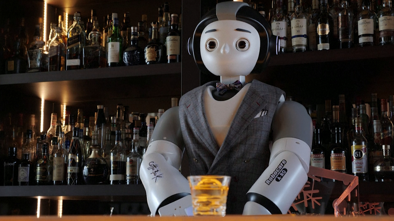 Un robot que le sirve la bebida es el "nuevo normal" en Corea del Sur ...