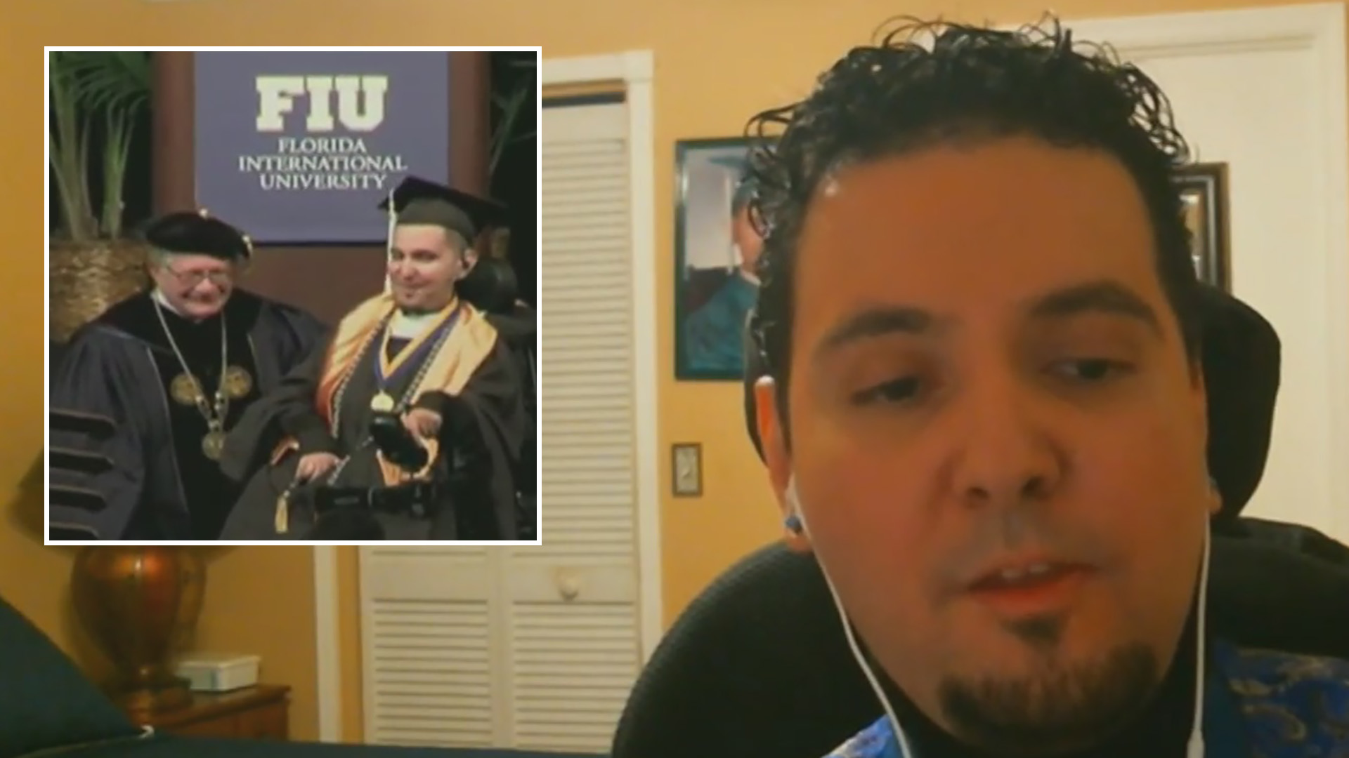 La historia de Juan Morales, un joven con distrofia muscular que salió ...