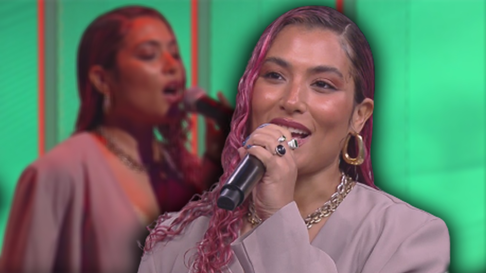 Letón Pé nos puso a bailar y a gozar al interpretar 'Dale' en Despierta ...