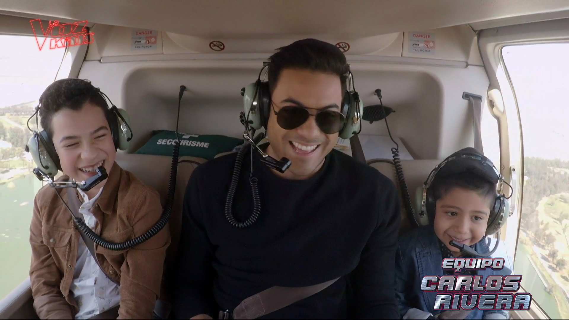 Carlos Rivera sorprende a su equipo con un viaje en helicóptero | Shows ...