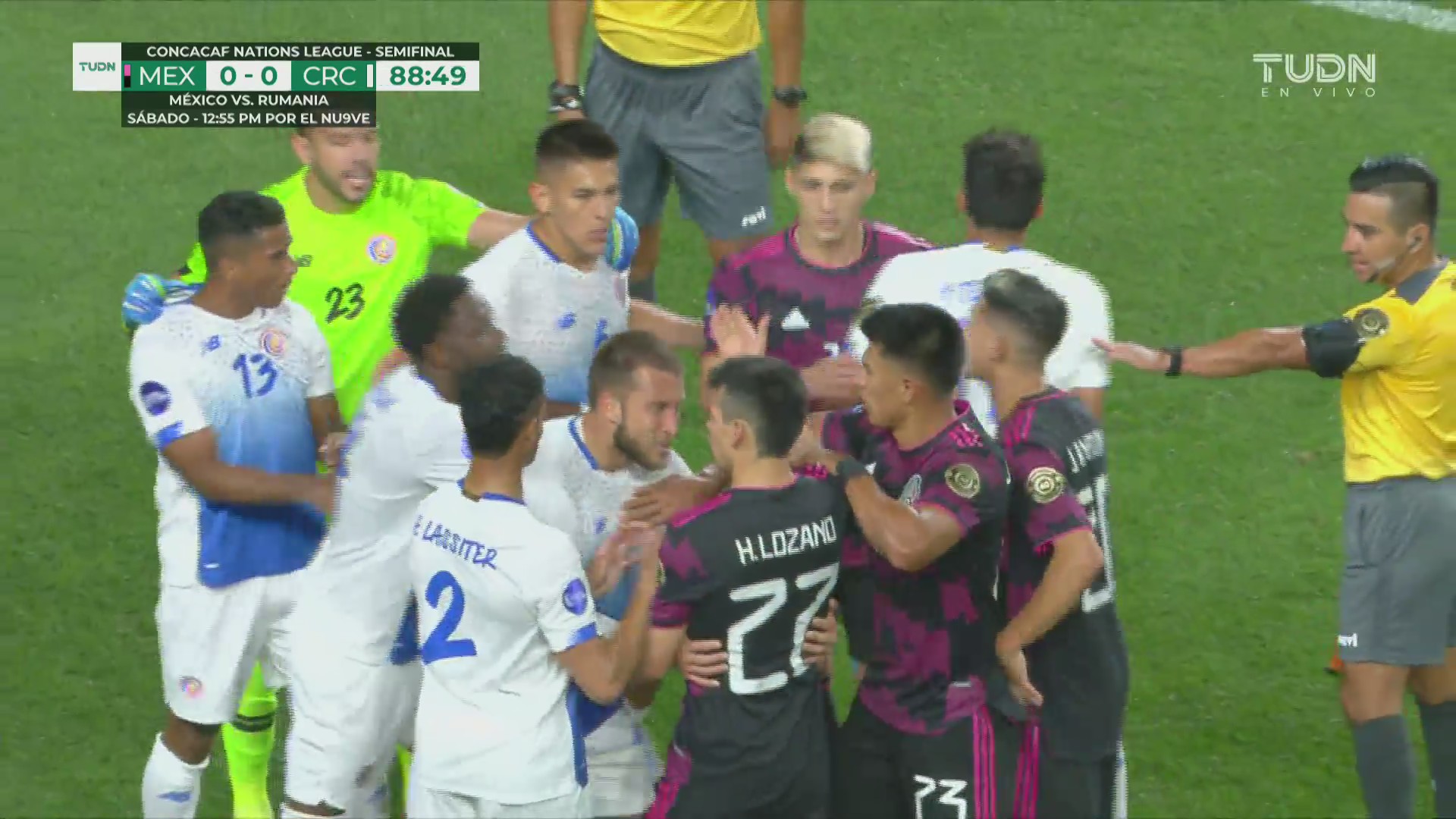 ¡Se calienta el juego! ‘Chucky’ y Moreno provocan la riña | Deportes ...