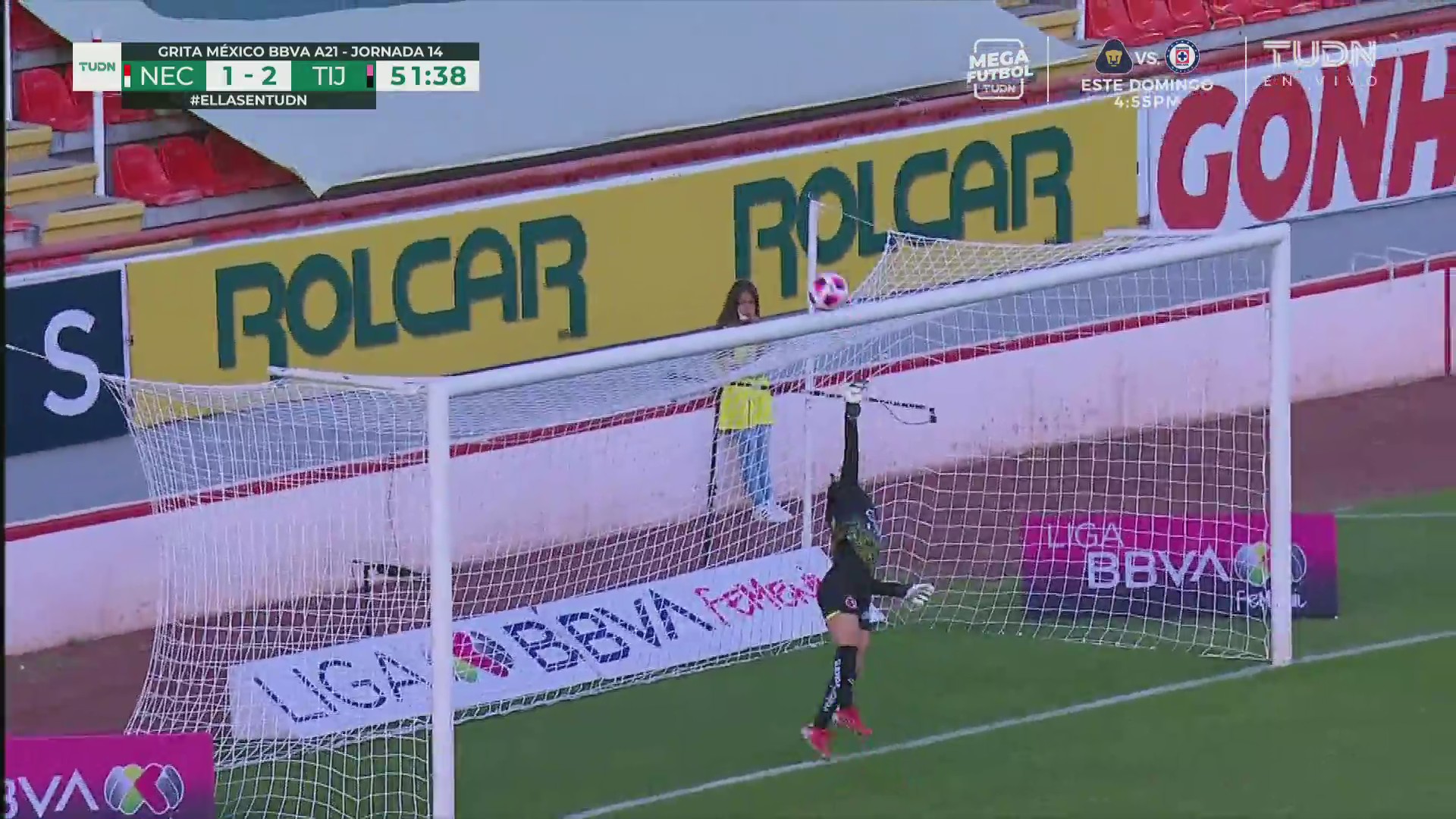 ¡Extraordinaria atajada! Itzel González salva a Tijuana | Deportes Liga ...