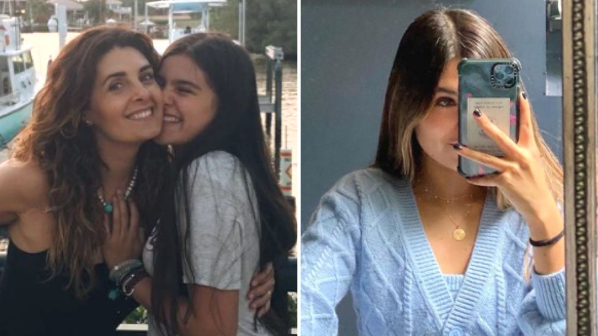 Romina Poza, hija de Mayrín Villanueva y Jorge Poza, tiene 21 años y ...