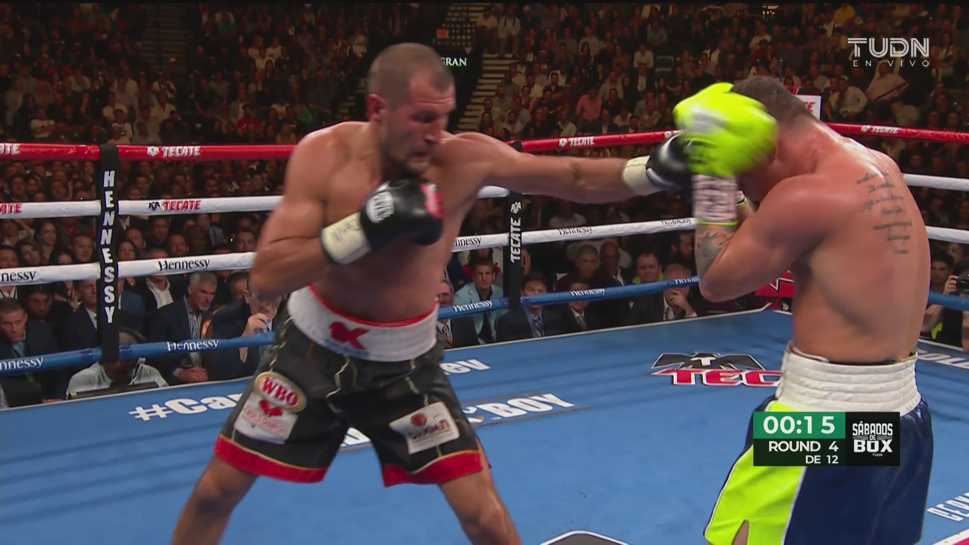 Round 4: Canelo cada vez se ve más suelto en el ring | Deportes Boxeo ...