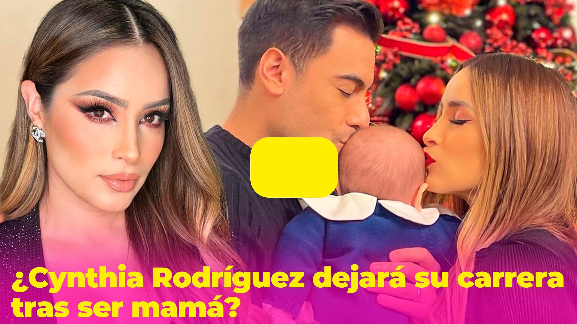 Cynthia Rodríguez aclara si se dedicará a ser mamá de tiempo completo o ...