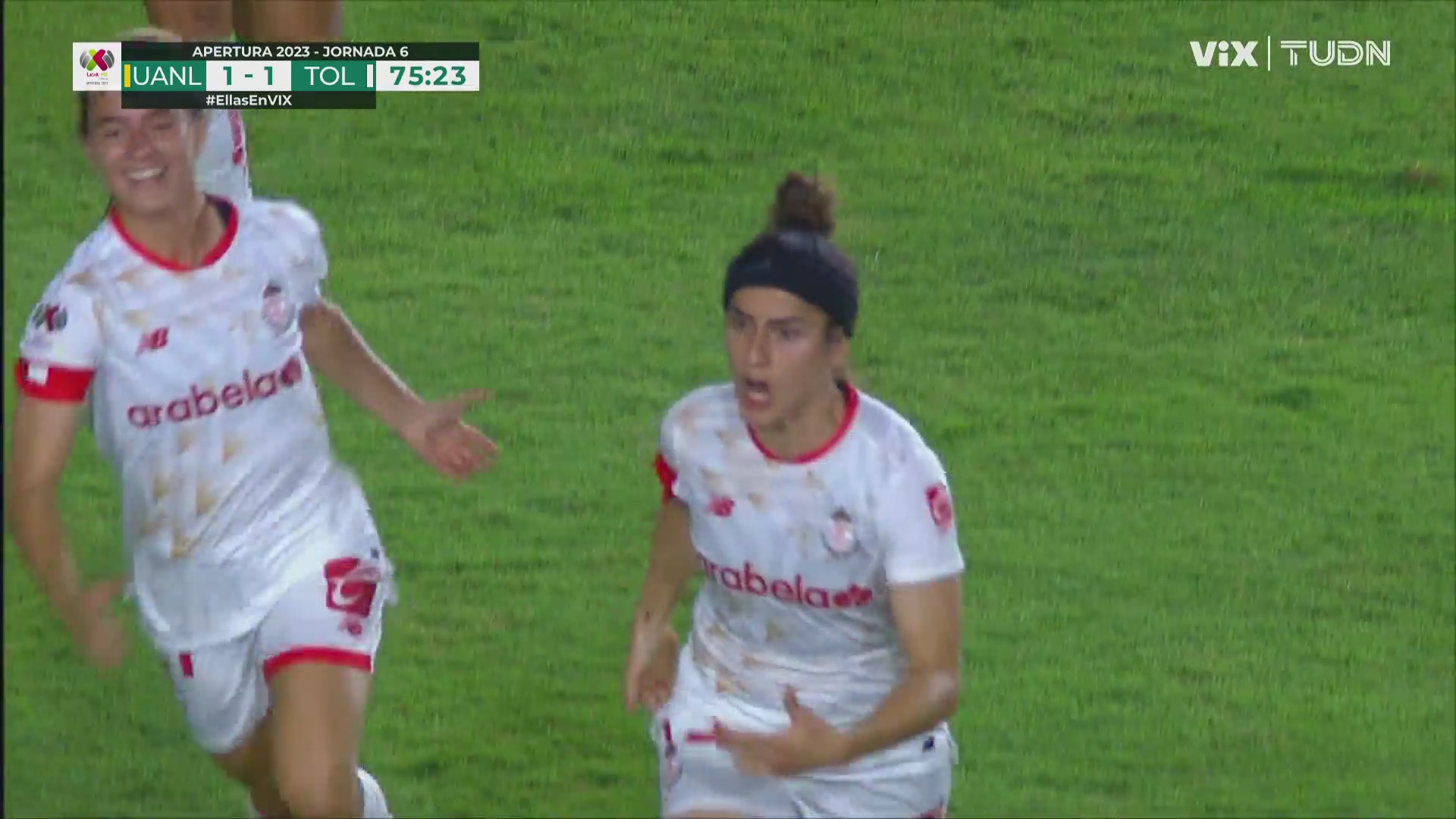 ¡Golazo a la diabla! Gómez Junco hace bailar la red para el 1-1 de Toluca | TUDN Liga MX Femenil ...