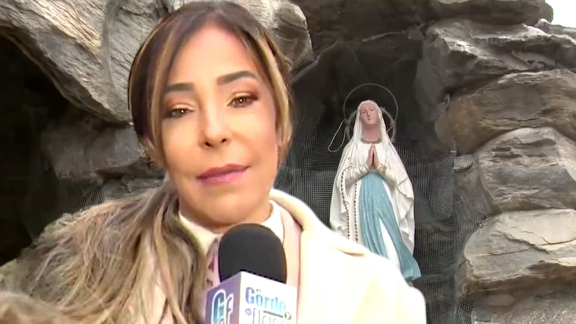 Gelena Solano pide un milagro a la Virgen de Lourdes para su hermana enferma | Shows El Gordo y ...