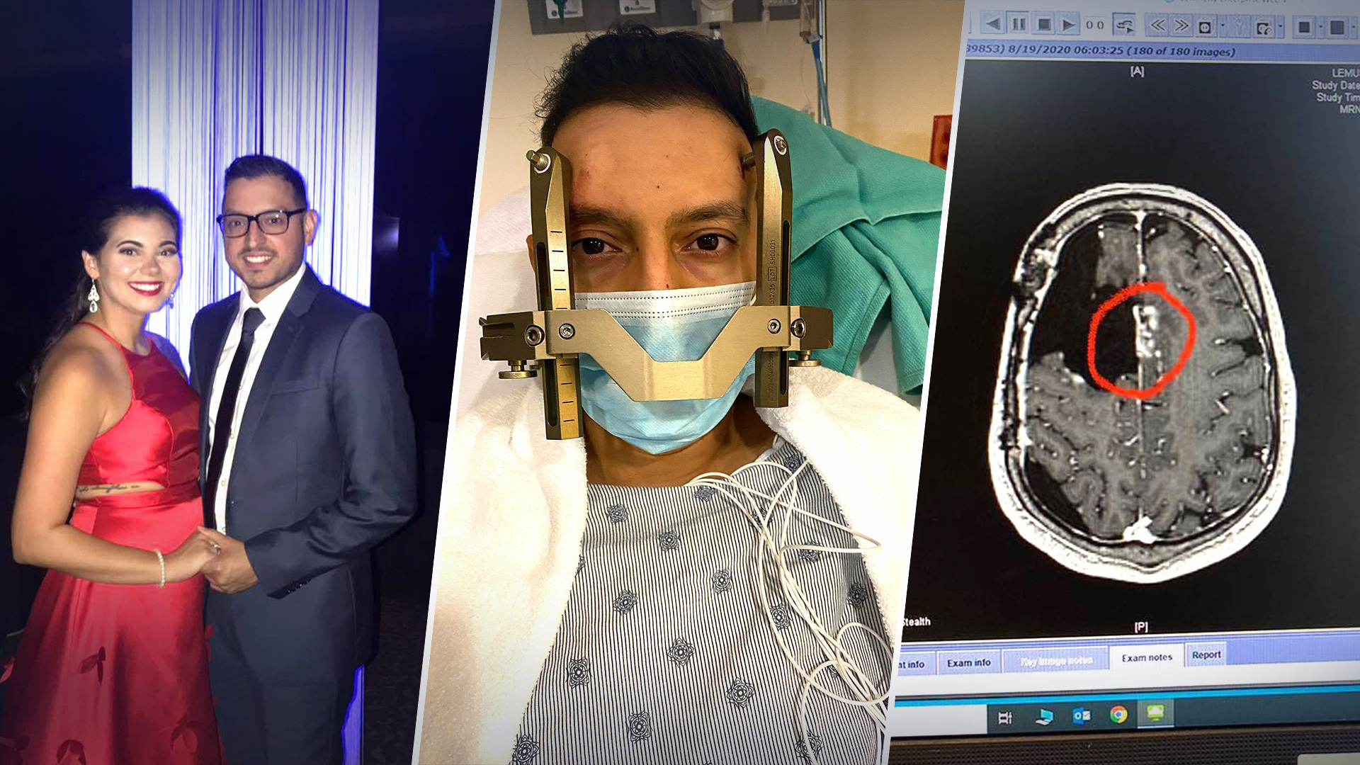 Israel Lemus es un hispano de Houston que vive con un grave tumor en la ...