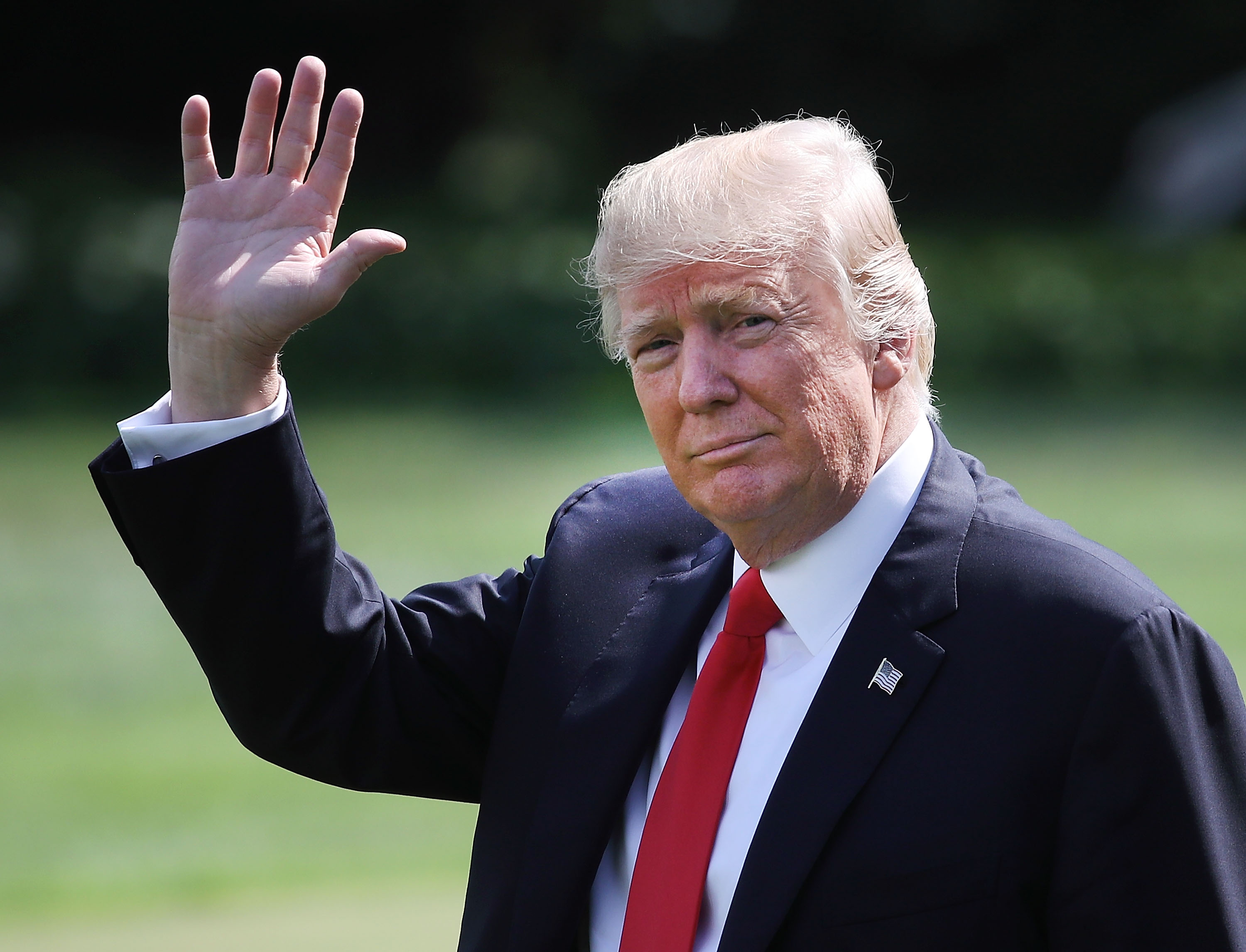 El presidente Donald Trump se prepara para su visita a Los Ángeles ...