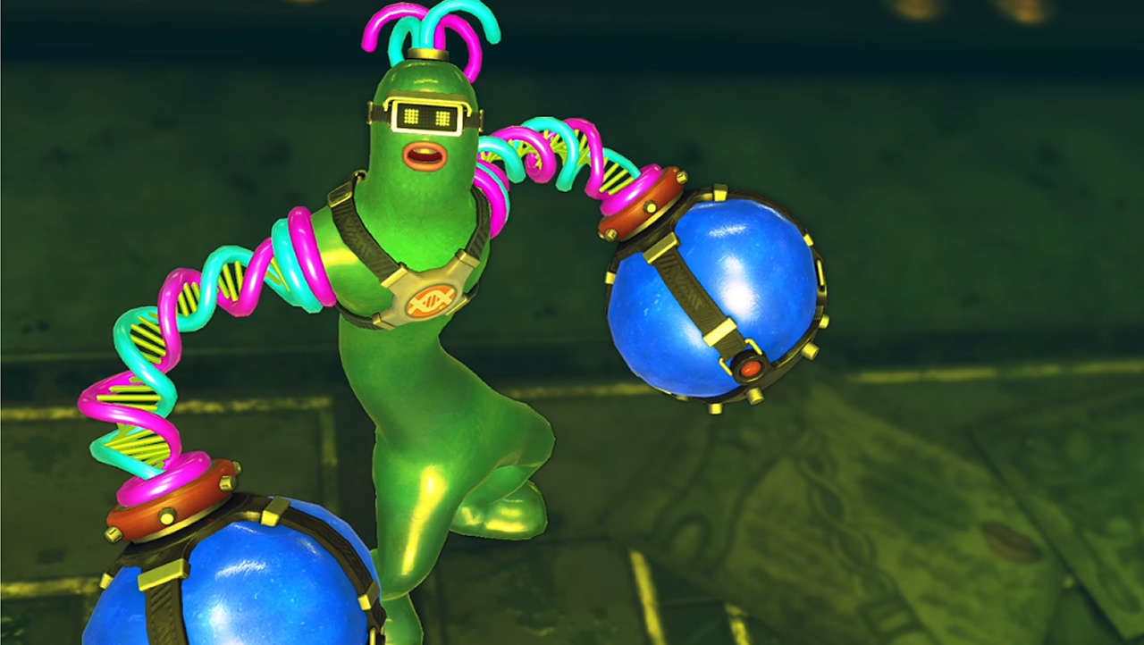Helix, el peleador más raro hasta el momento de ARMS | Deportes Más ...