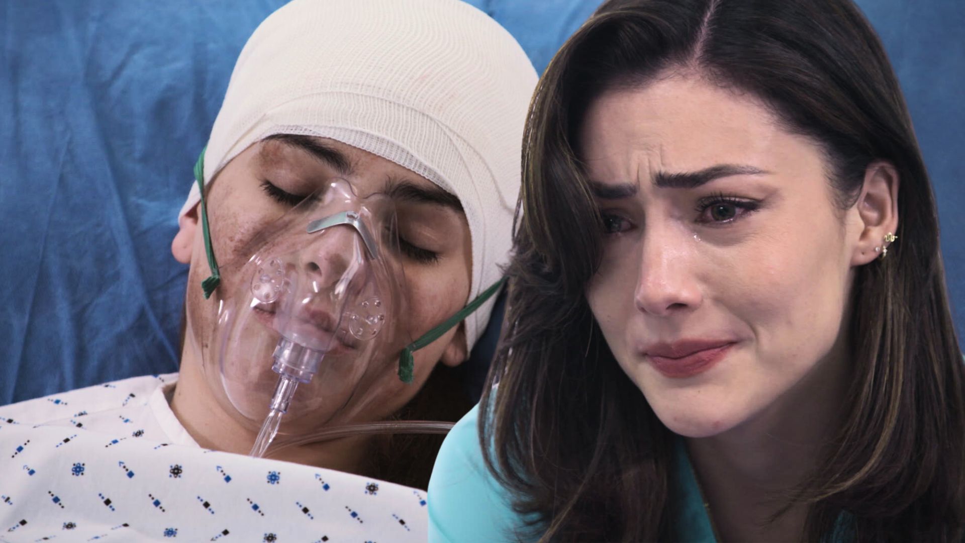 Lorena rompe en llanto al ver a su hermana luchando por su vida ...