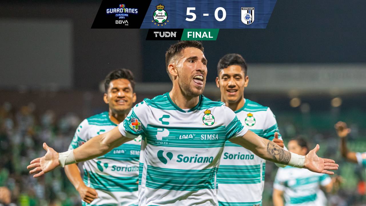 Santos 5-0 Querétaro: Goles, resultado y video | TUDN Liga MX | TUDN