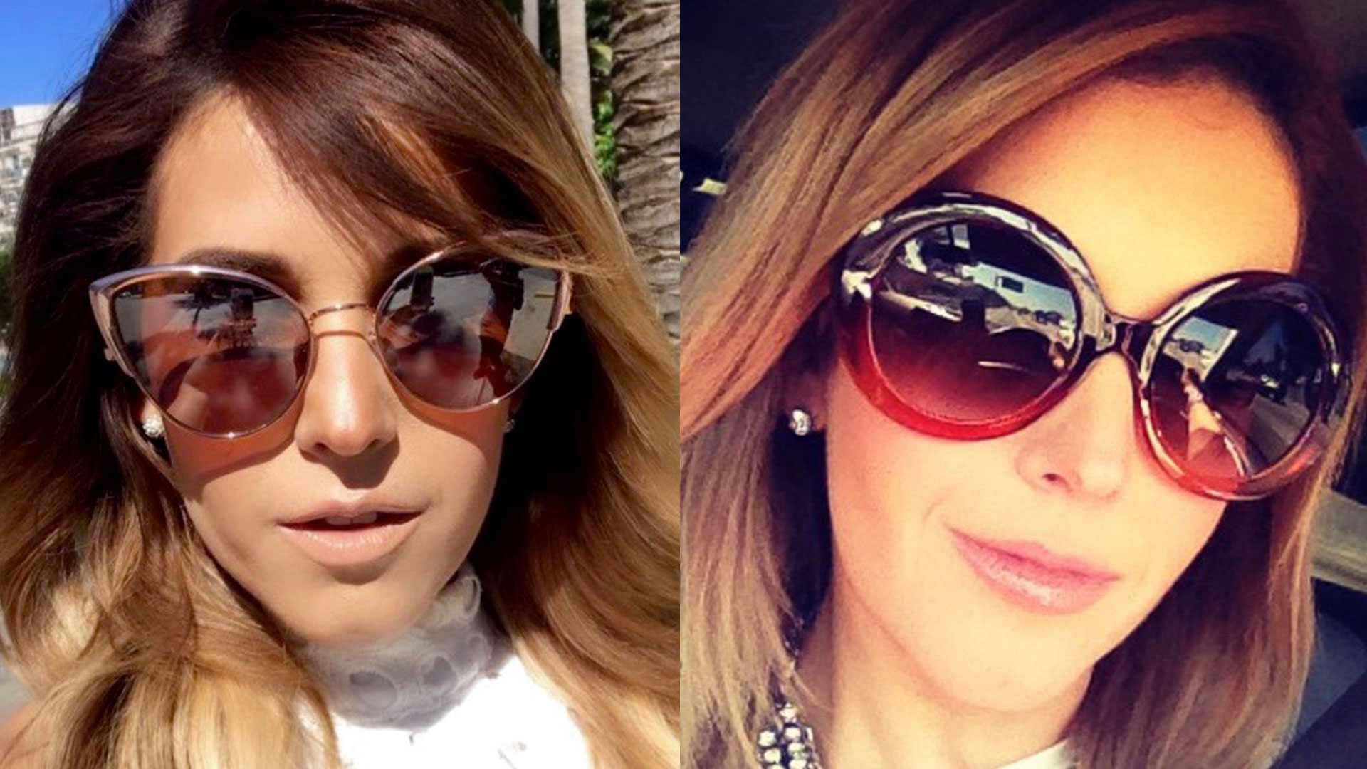 Protégete del sol a la moda, como Erika Reyna con sus gafas ...