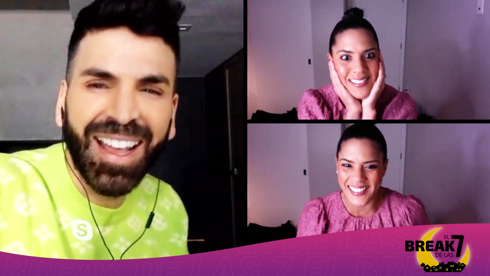 Jomari Goyso puso muy nerviosa a Francisca Lachapel con sus preguntas en El Break de las 7 ...