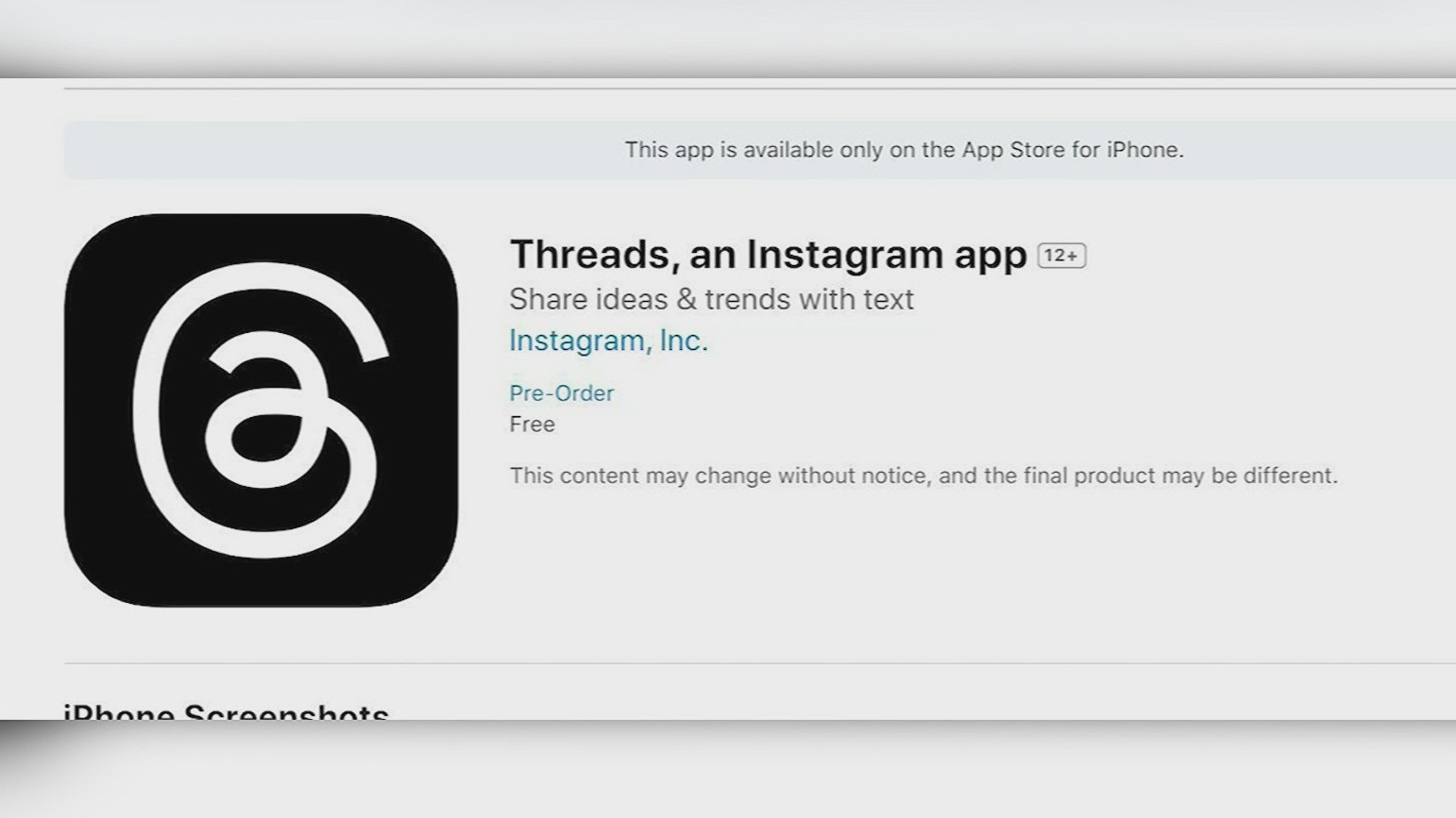 Meta Threads, una nueva red social que busca hacerle competencia a ...