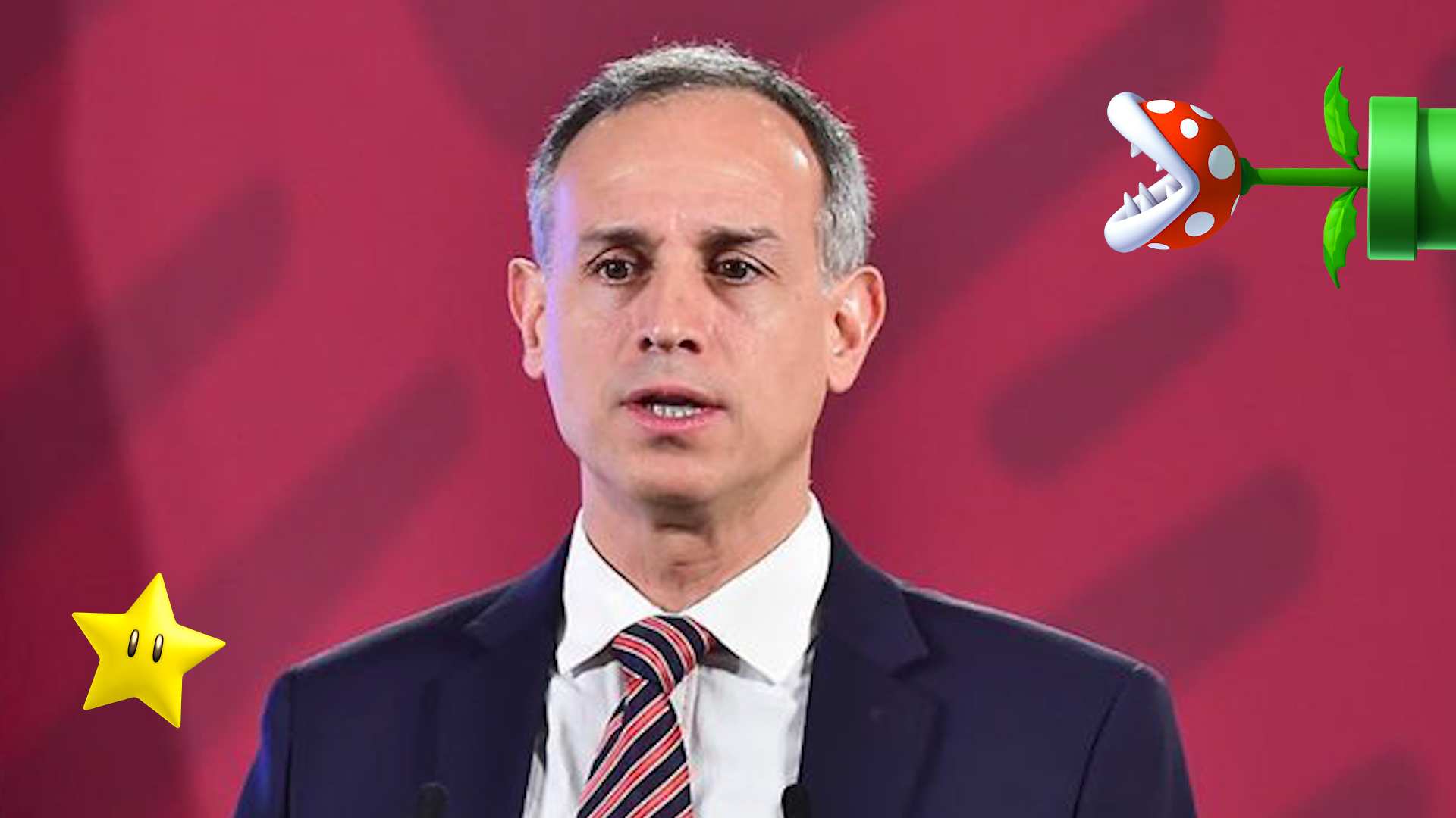 López-Gatell saltó como ‘Mario Bros’ cuando llegaba a dar una de sus ...