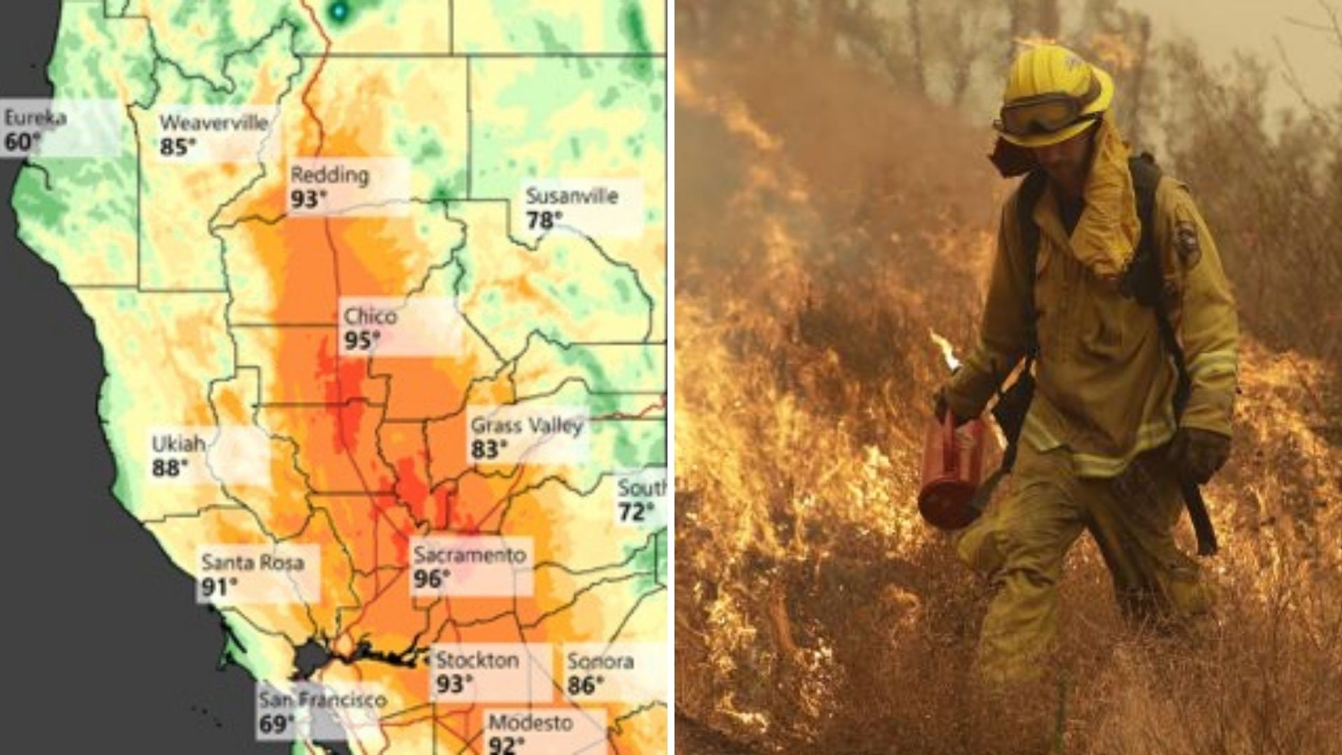 Habrá temperaturas calurosas y alerta de bandera roja en Sacramento ...