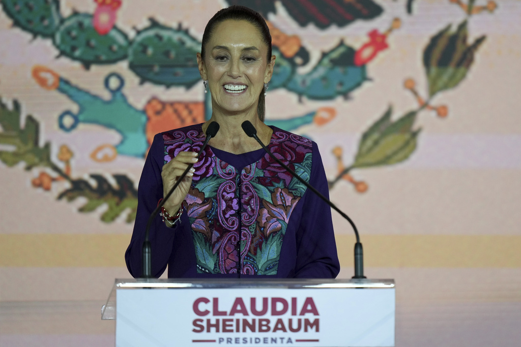 Seis puntos clave del discurso de Claudia Sheinbaum tras convertirse en la primera presidenta de ...