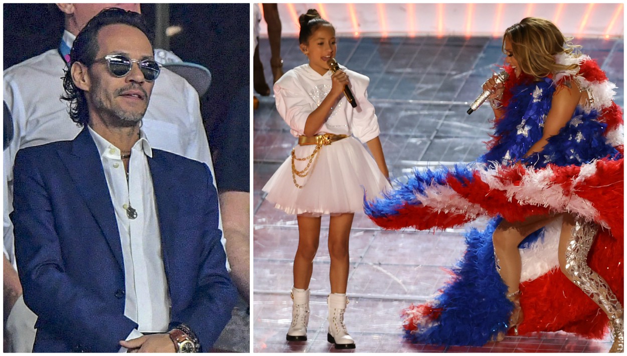 Dos conocidas ex de Marc Anthony se emocionan al ver a Emme junto a JLo ...