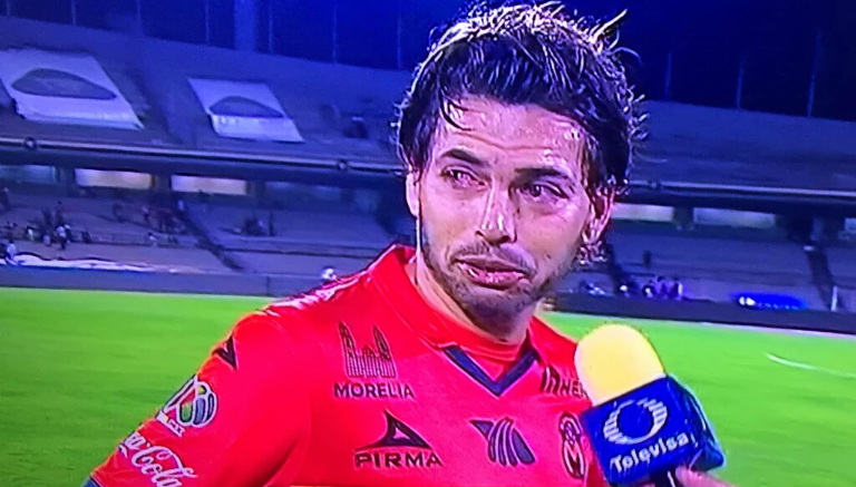 Carlos Adrián Morales rompe el llanto tras goleada de Pumas sobre ...