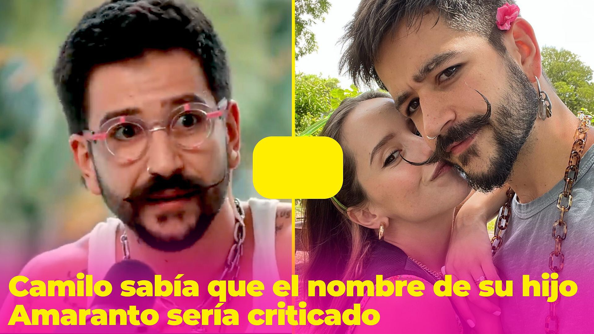 Camilo sabía que el nombre de su hijo Amaranto sería centro de críticas | Shows Famosos | Las ...