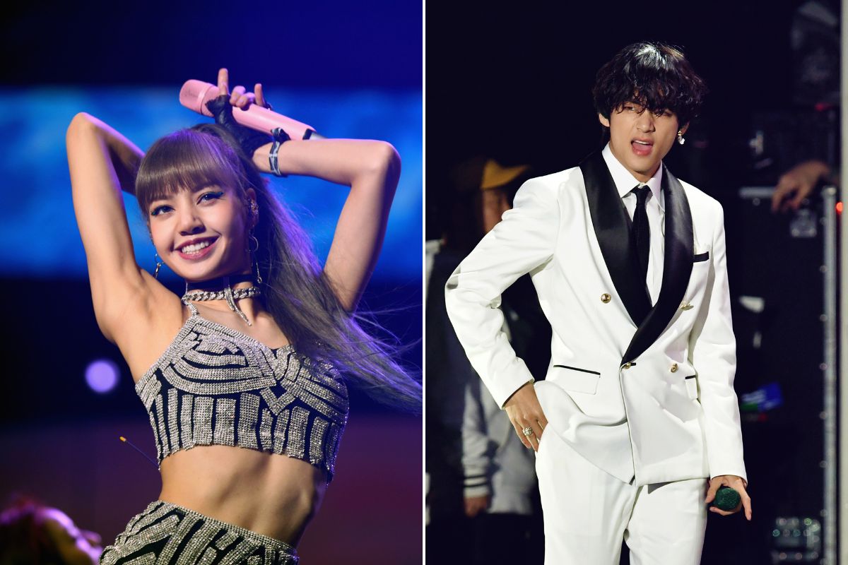 Fotos: Lisa de BLACKPINK y V de BTS brillan en Fashion Week de París ...