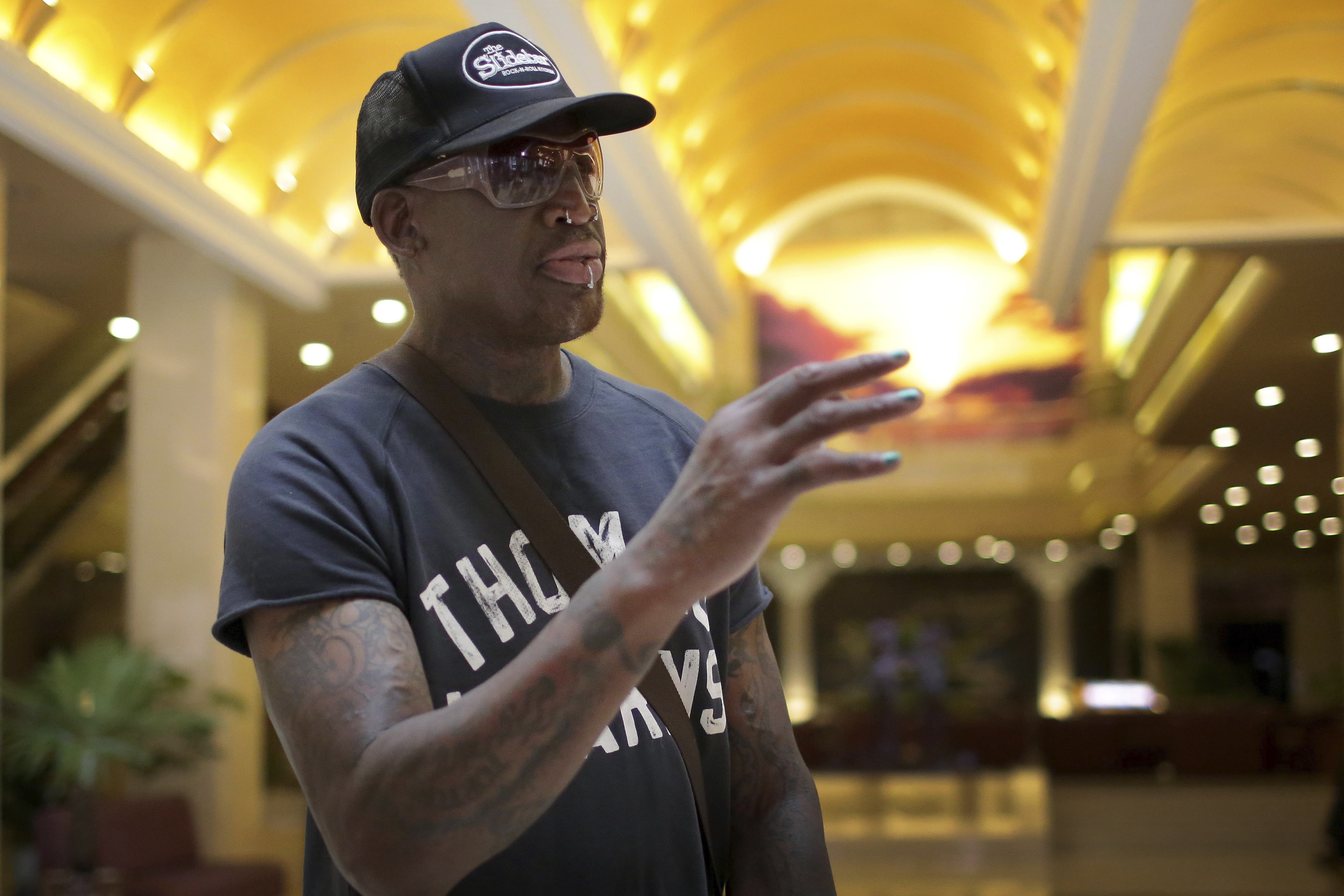 Dennis Rodman: "Trump y Kim Jong-un 'son más o menos lo mismo ...