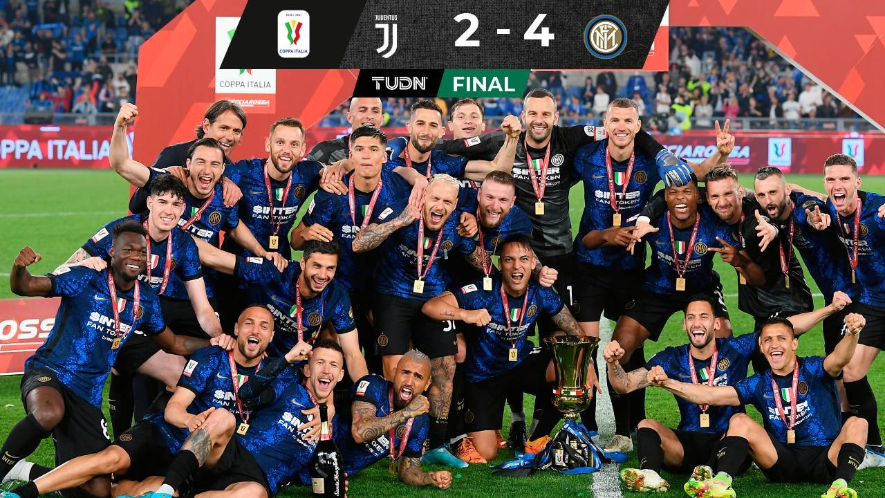 Inter de Milán es campeón de la Coppa Italia | TUDN Fútbol | TUDN