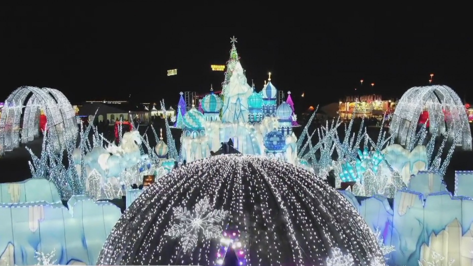 ¿En qué consiste el evento decembrino Magical Winter Lights? | Video ...