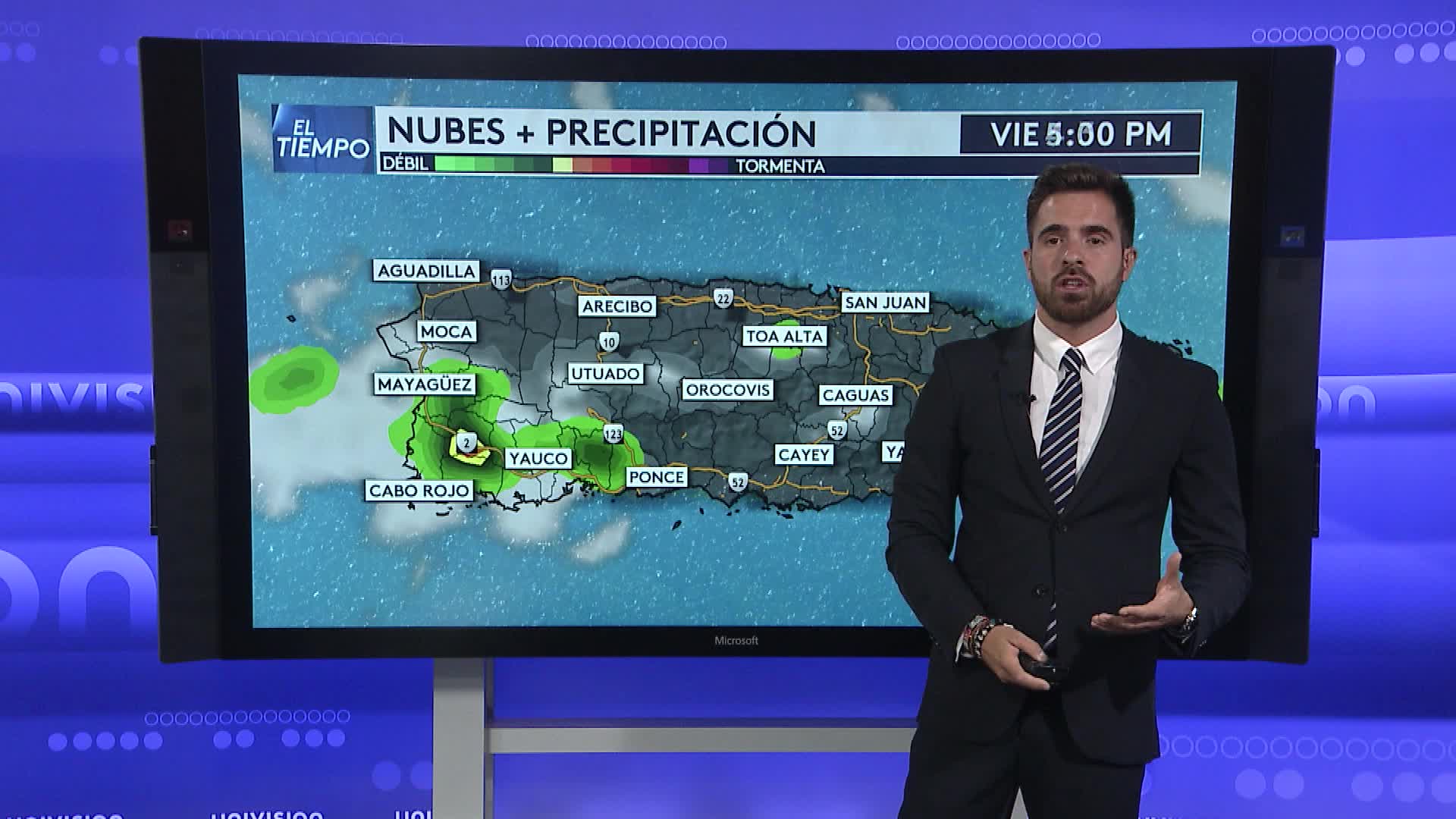 Fin de semana con nubosidad y tormentas en Puerto Rico | Video ...