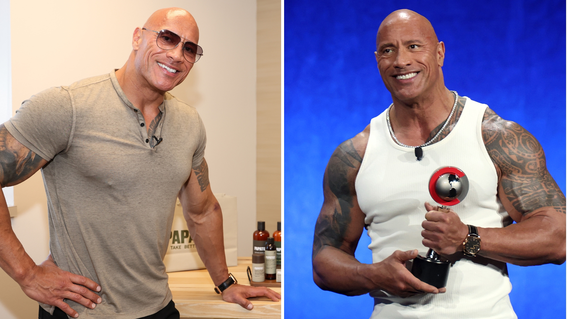 Fotos de Dwayne Johnson 'La Roca' cuando era joven y tenía cabello ...