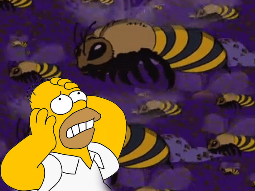 ¡Una más! Los Simpson también predicen la llegada de los avispones ...