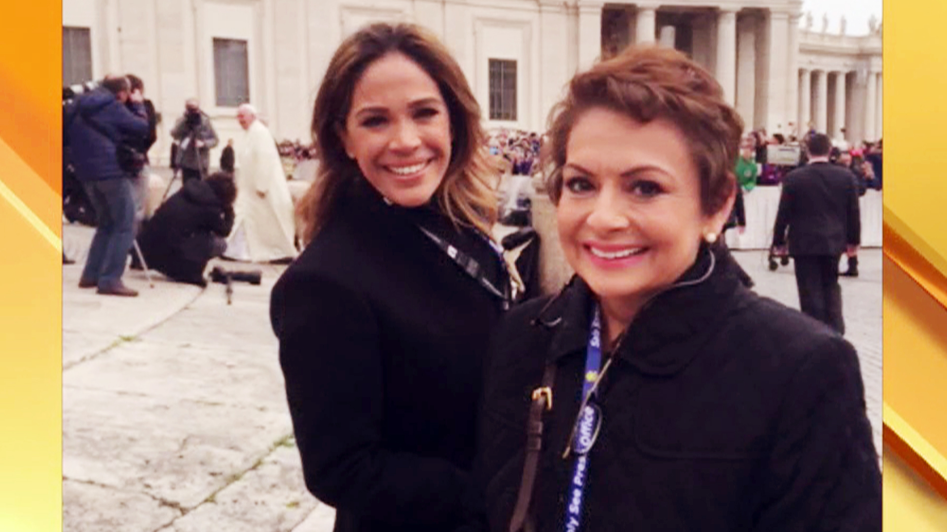 Karla Martínez por fin tuvo de cerca al Papa Francisco | Shows ...