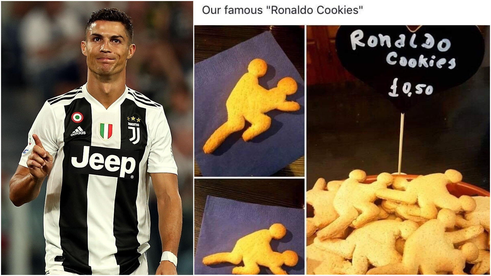 Venden galletas ‘eróticas’ de Cristiano Ronaldo inspiradas en su ...