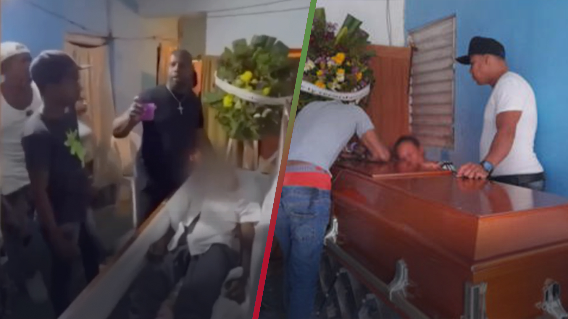 Joven muerto se levanta en su ataúd para beber agua y sorprende a sus ...