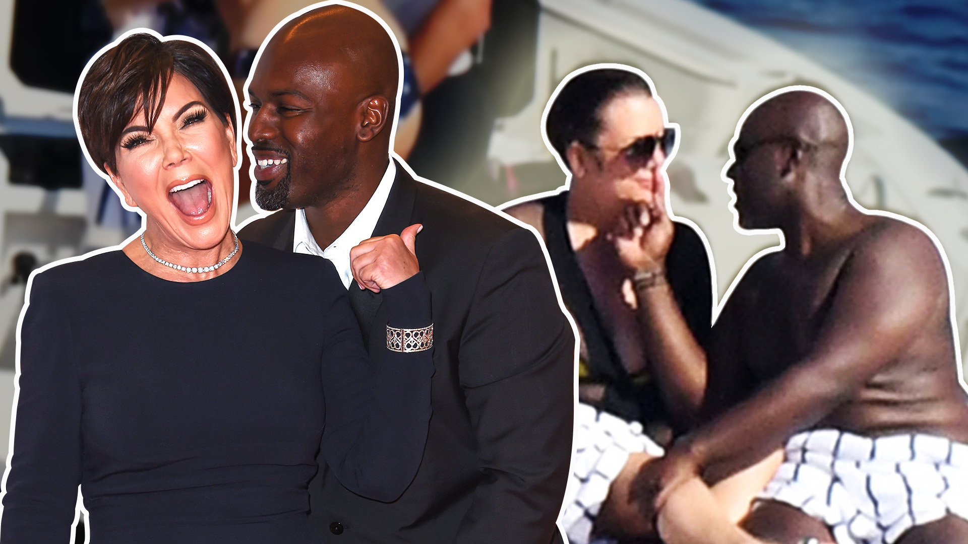 El novio de Kris Jenner (25 años menor) no le quita las manos ni los ...