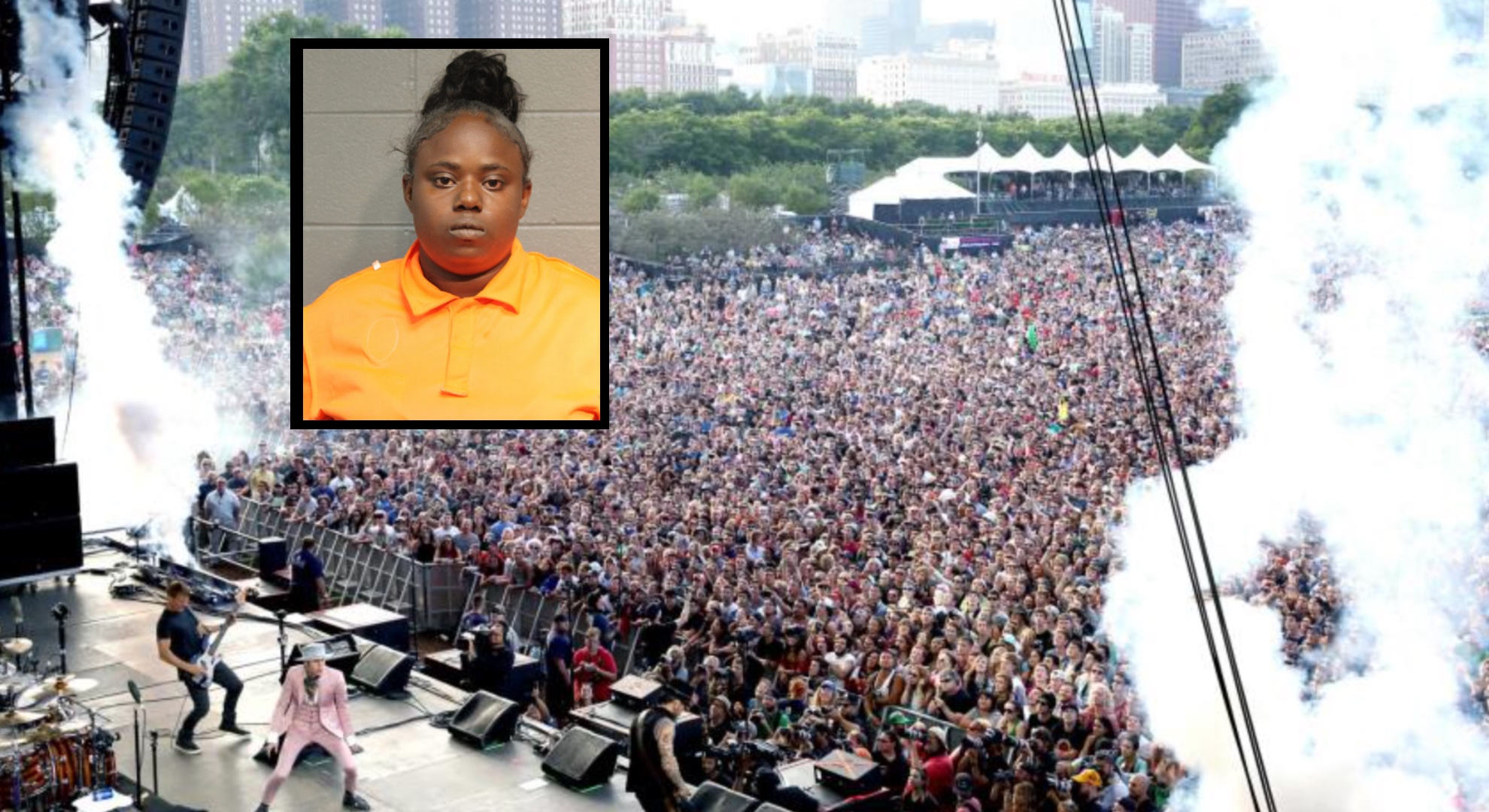 Acusan a Janya Williams guardia de seguridad de Lollapalooza de ...
