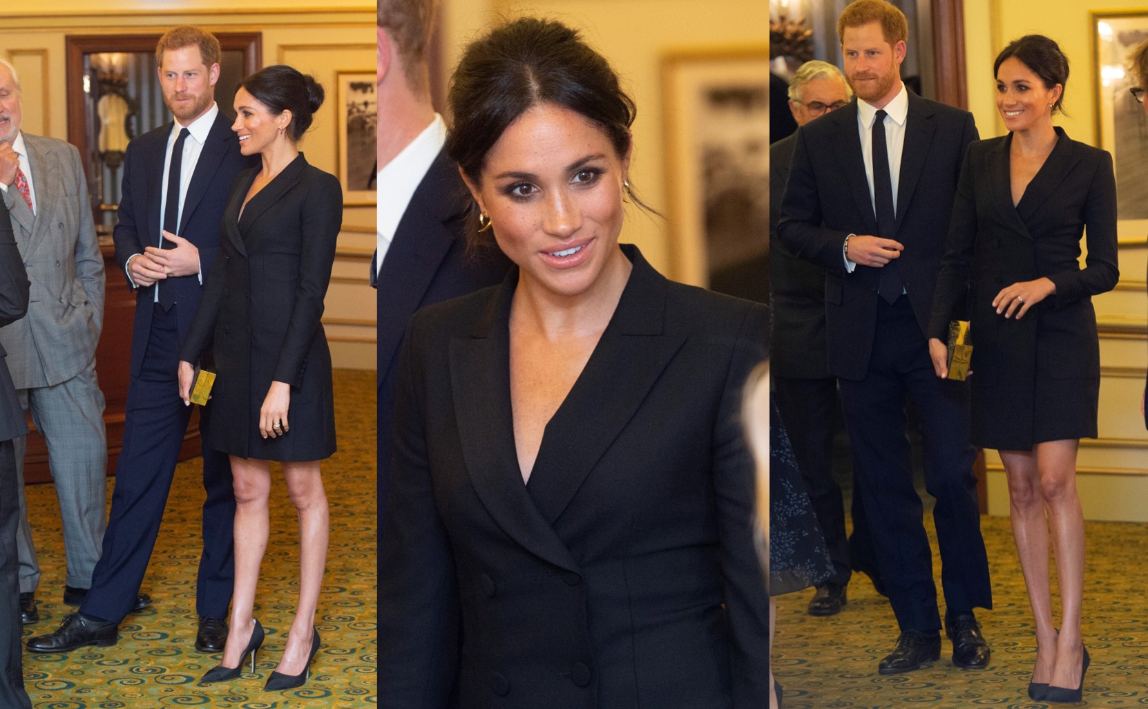 Meghan Markle reaparece con este vestido mini en una gala benéfica con ...