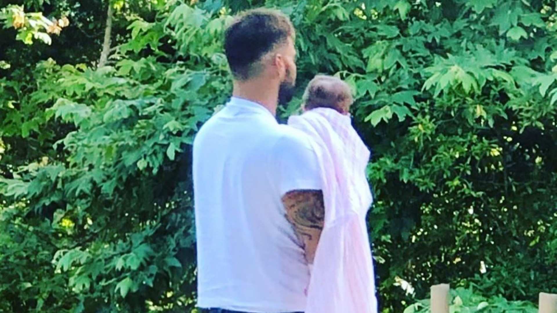 Padre orgulloso: Por primera vez Ricky Martín muestra la cara de su hija, Lucía | Shows ...