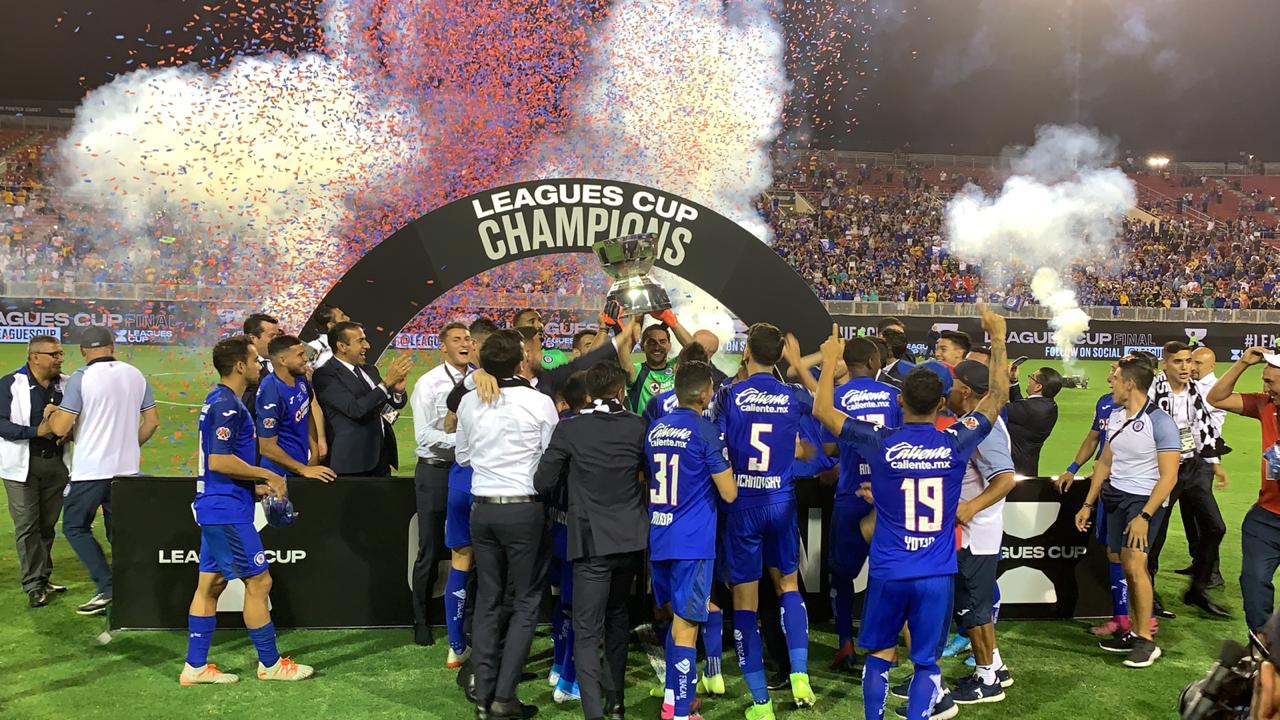 En fotos: Cruz Azul levanta el trofeo de la Leagues Cup | Deportes Liga ...