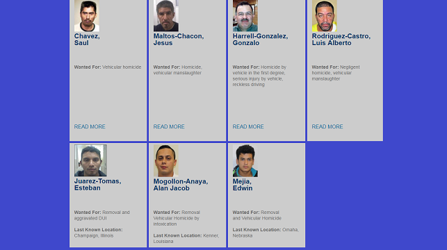 ICE emite lista de los fugitivos más buscados | Univision 40 Raleigh ...