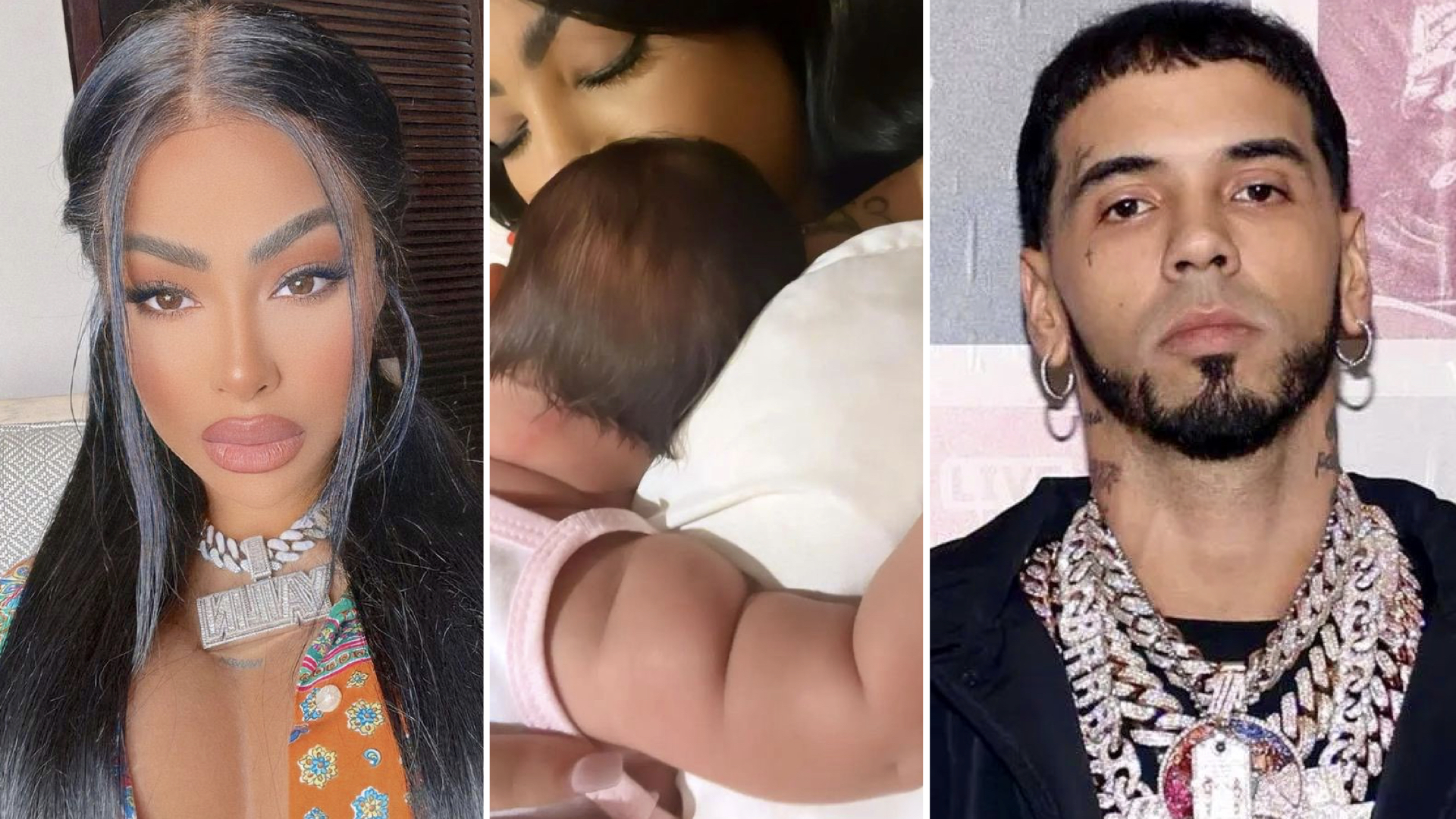 Yailin al fin muestra la carita de su bebé y fans no se ponen de ...