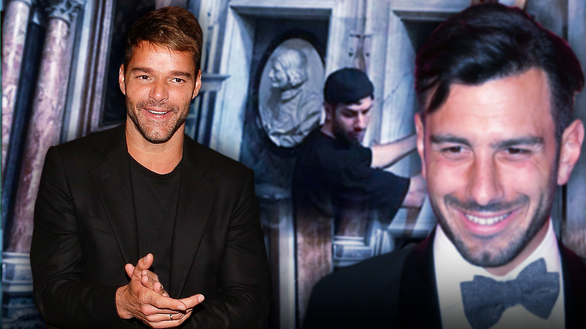 Ricky Martin asiste en Roma a exposición de arte de su esposo Jwan ...