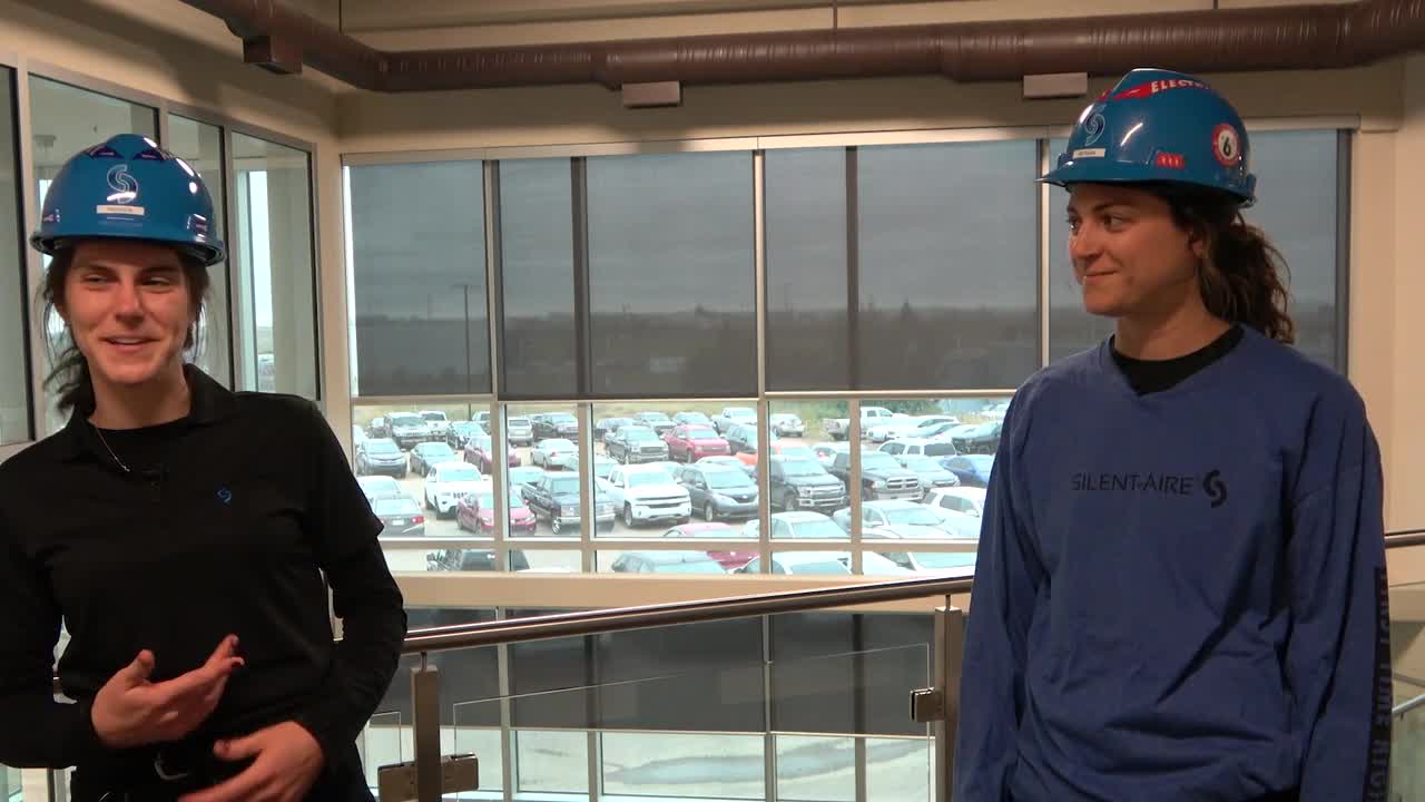 Silent-Aire One Team: Maddy & Morgan | Tu Ciudad Trabajos | Univision